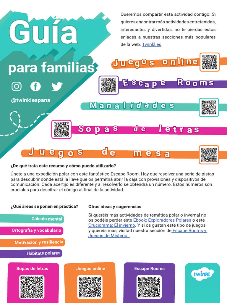 Escape Room Expedicion Polar | PDF