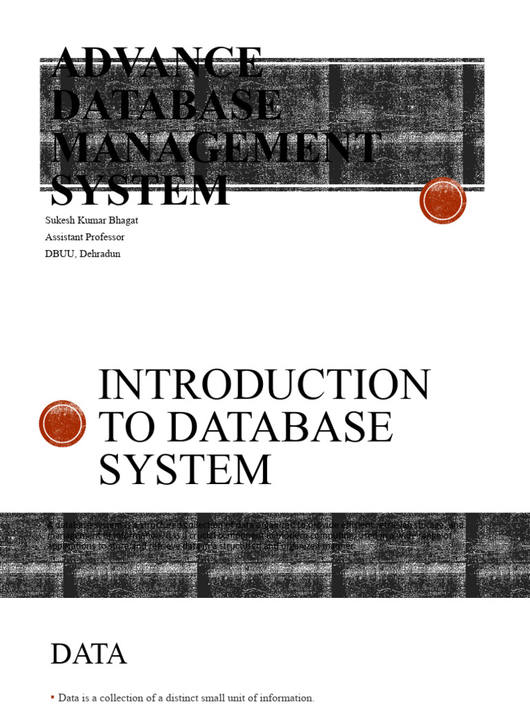 S-Advance Database Management System 1 | PDF | Databases | Relational ... S-Advance Database Management System 1 | PDF | Databases | Relational ...