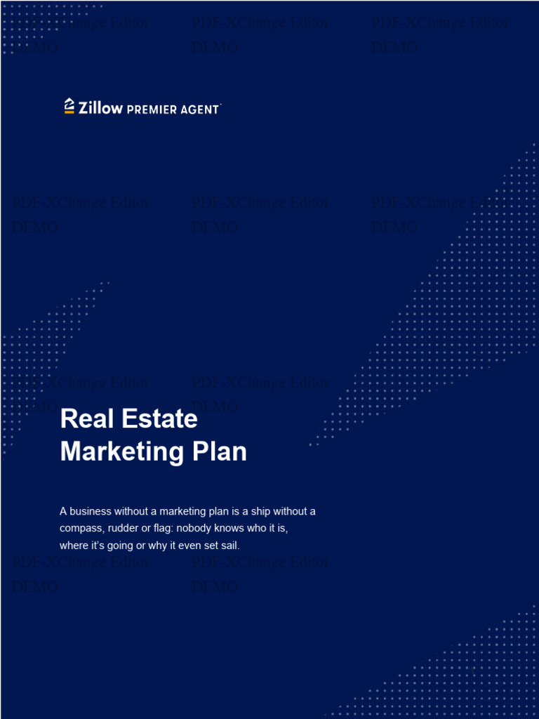 ZPAR Real Estate Marketing Plan 6723ec | PDF | Sales | Marketing