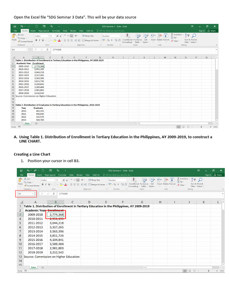 Steps in Chart Construction | PDF | Pie Chart | Chart