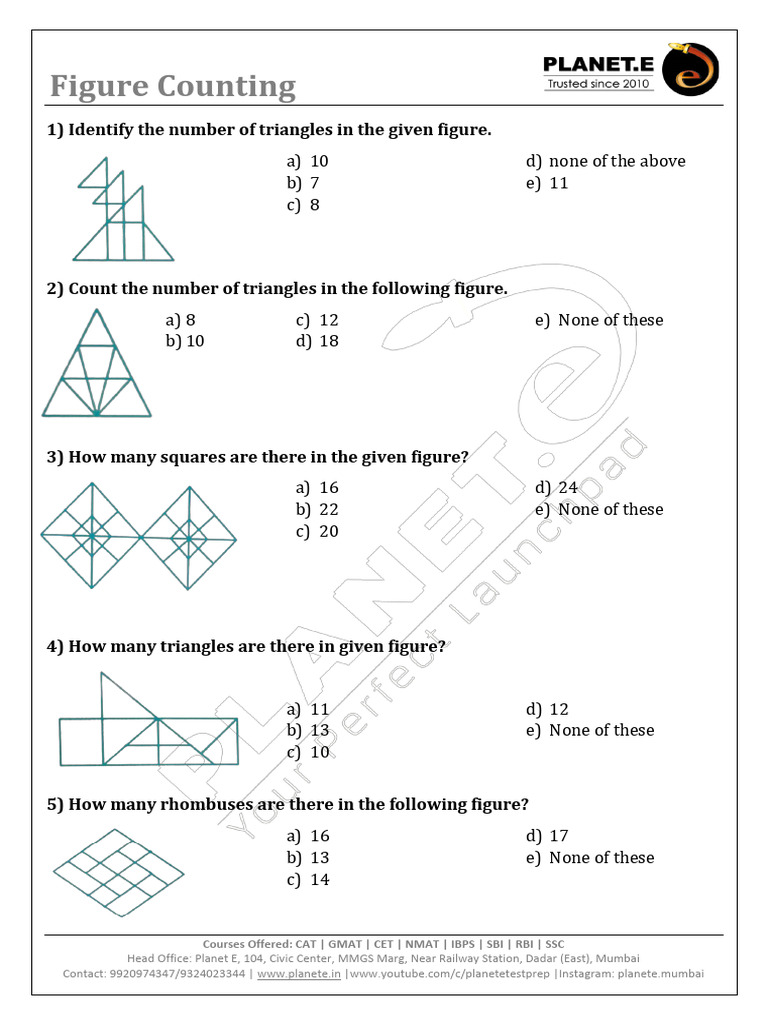 Figure Counting | PDF | Polytopes | Geometric Objects