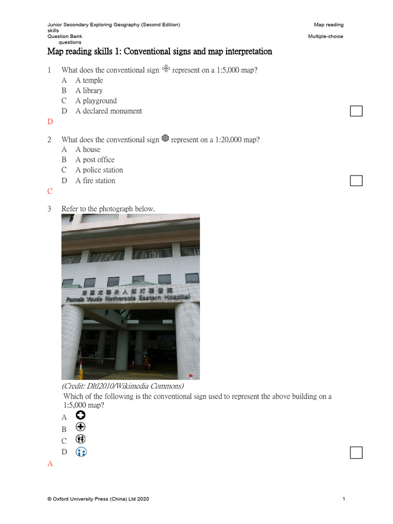 Map Reading 2 Pdf
