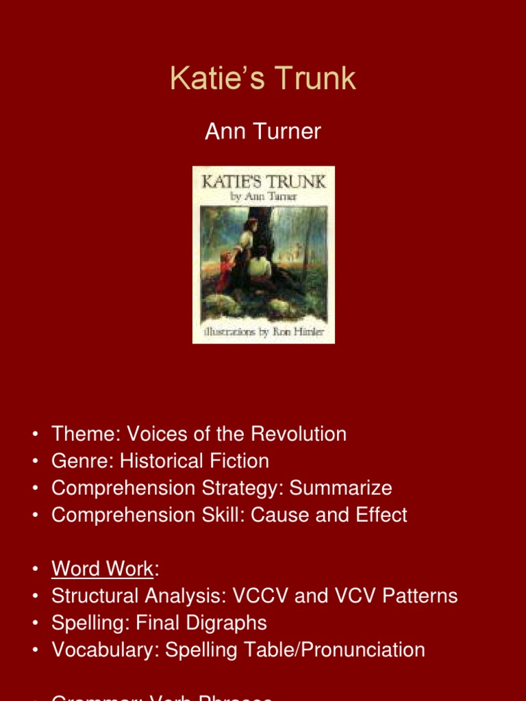 Katie's Trunk: Pronunciation Guide | PDF | Social Science | General Fiction