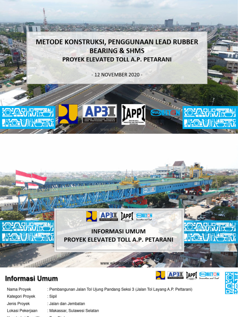 Wton - Metode Konstruksi, Penggunaan Lead Rubber Bearing & SHMS | PDF | Bisnis | Griya & Taman