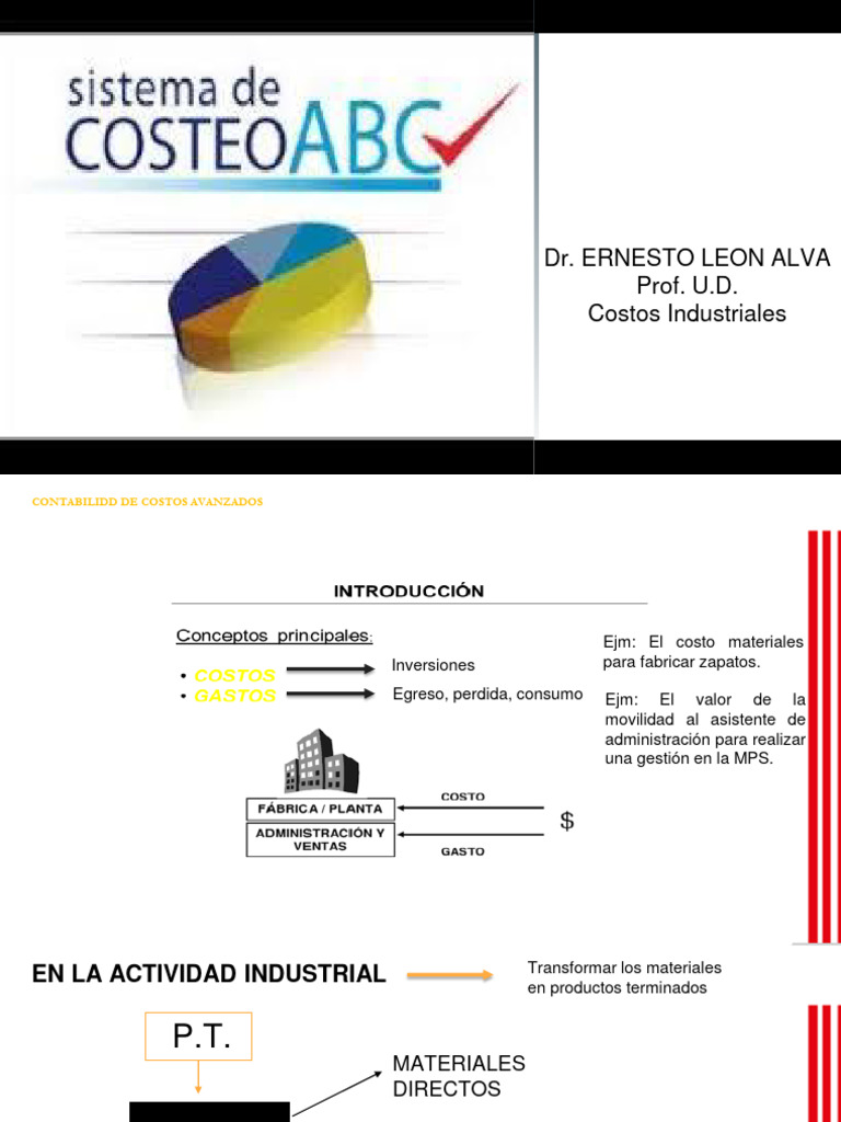 Los Costos Abc | PDF | Business | Costo