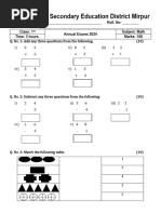 Class Ist Math | PDF