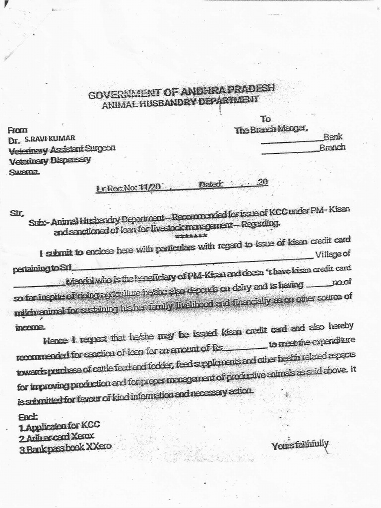 KCC Application 2 | PDF