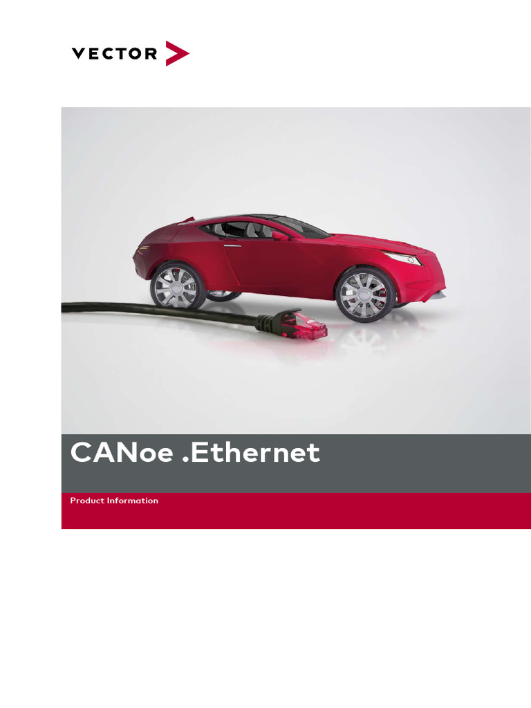 CANoe Ethernet ProductInformation v1.0 | PDF | Internet Protocols ...