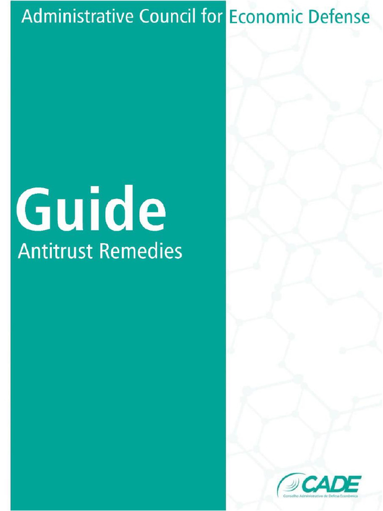 Guide Antitrust Remedies | PDF | Mergers And Acquisitions | Competition Law