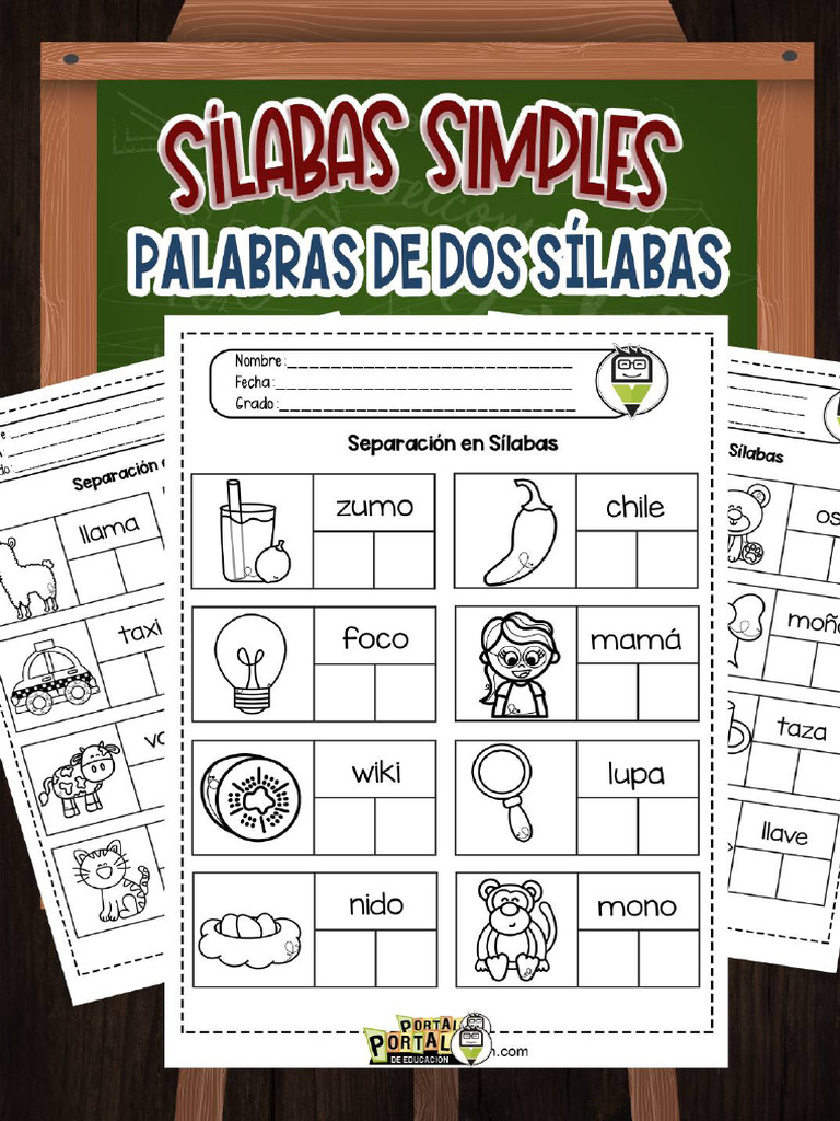 Palabras-De-Dos-Silabas 20240217162310 Strong Compression | PDF