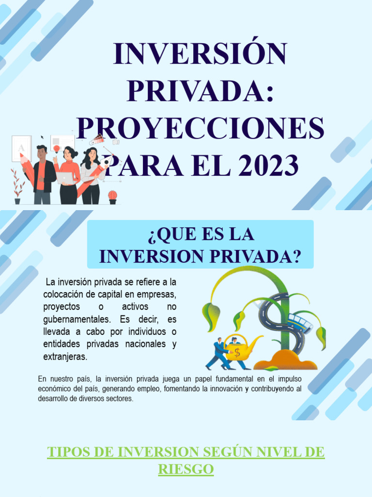 Ppt - Inversion Privada | PDF | Inversiones | Compartir (Finanzas)