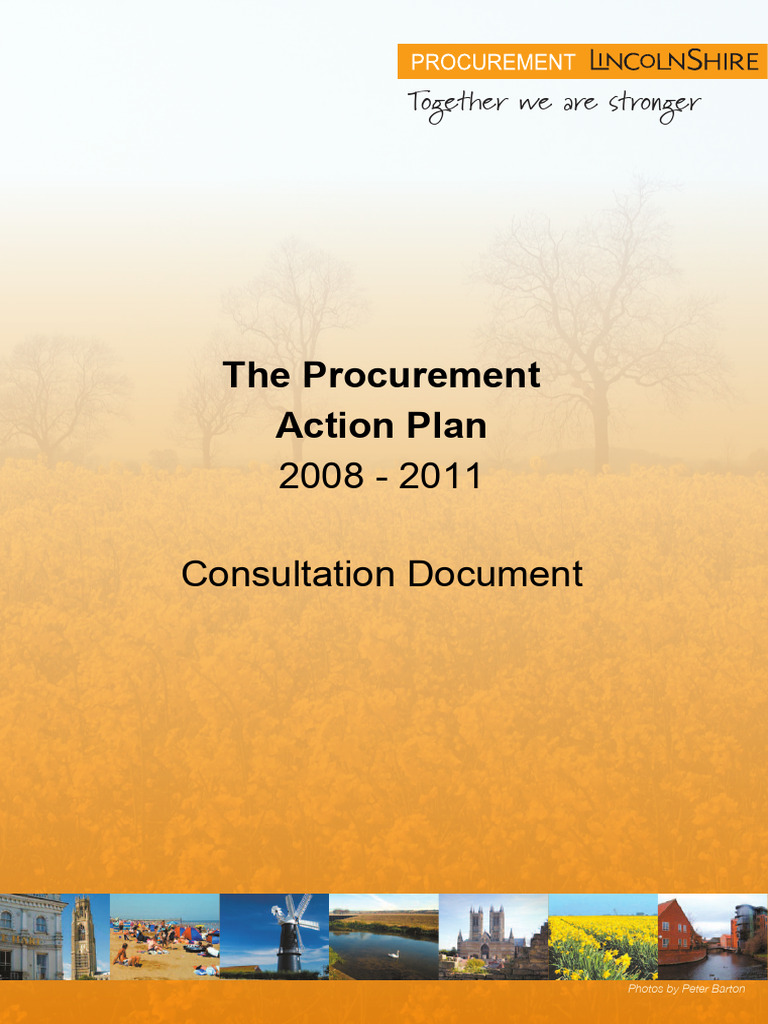 CONTENTS Introduction To The Procurement | PDF | Procurement | Supply Chain