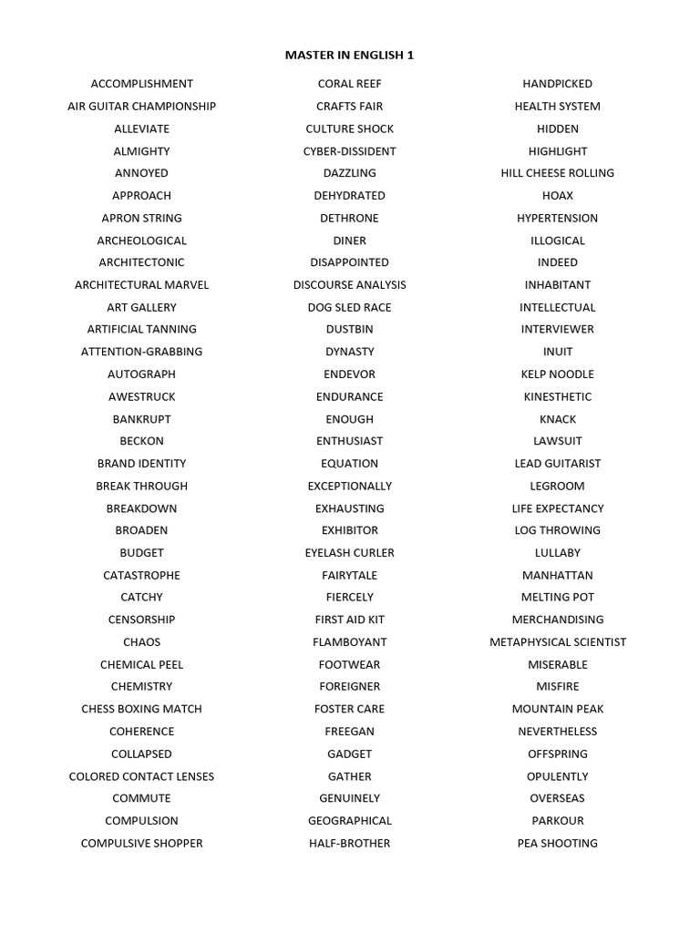 12.master in English 1 - New Platinum 1 | PDF