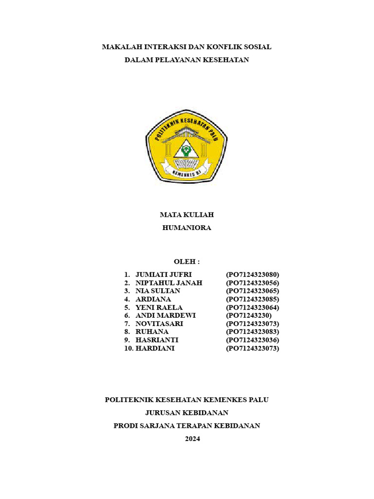 Tugas Ibu Olka Humaniora | PDF