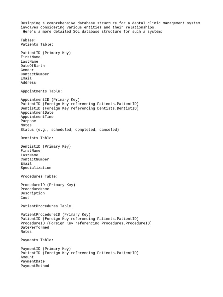 SQL Databse Designing | Download Free PDF | Data Management Software | Software Design