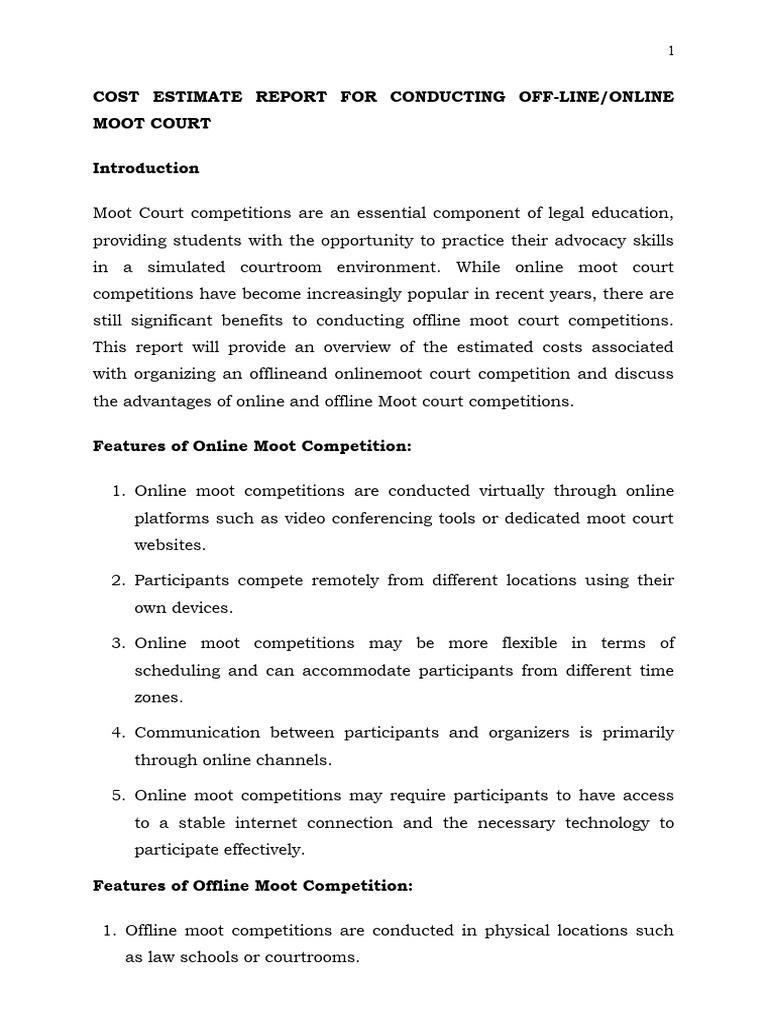 Moot Court | PDF