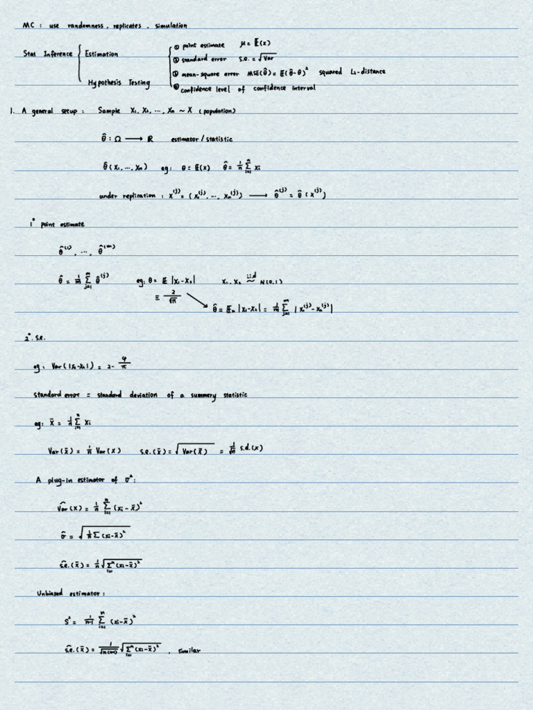 MC Methods in Statistical Inference | PDF