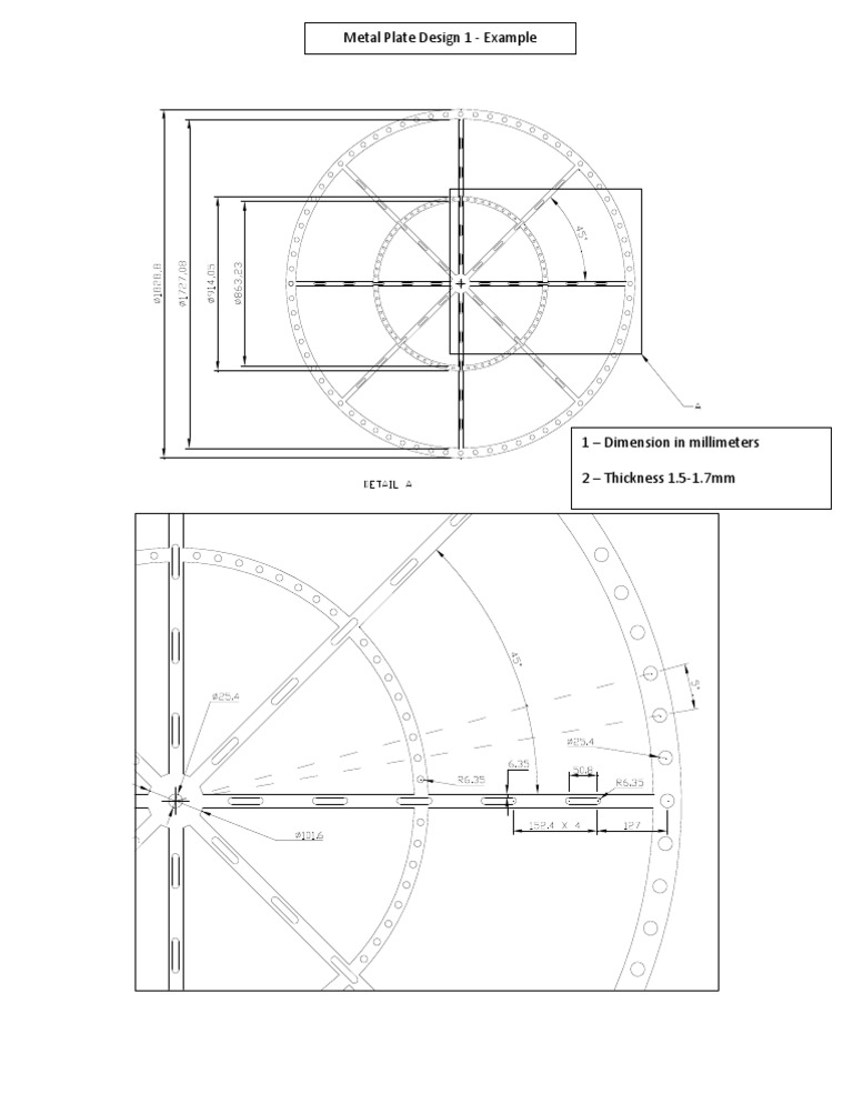 Metal Plate Design 1 | PDF