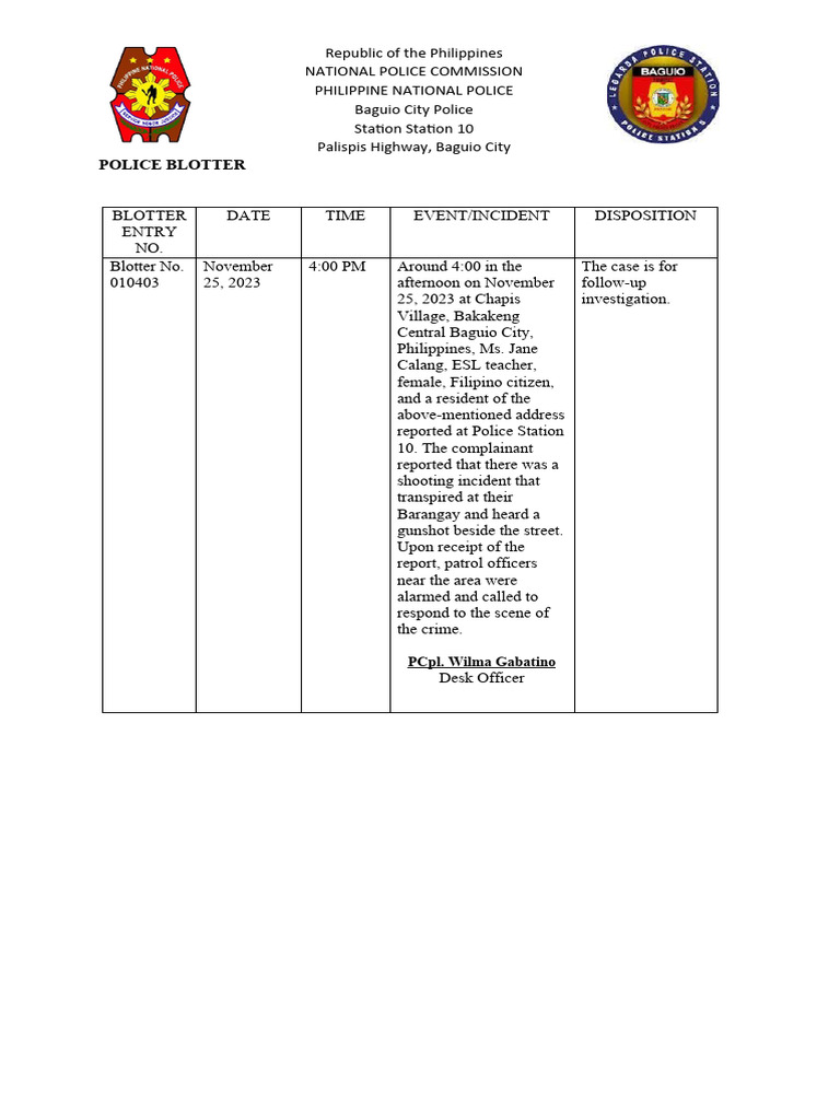 Ballistics Case Folder | PDF | Crime Scene | Autopsy