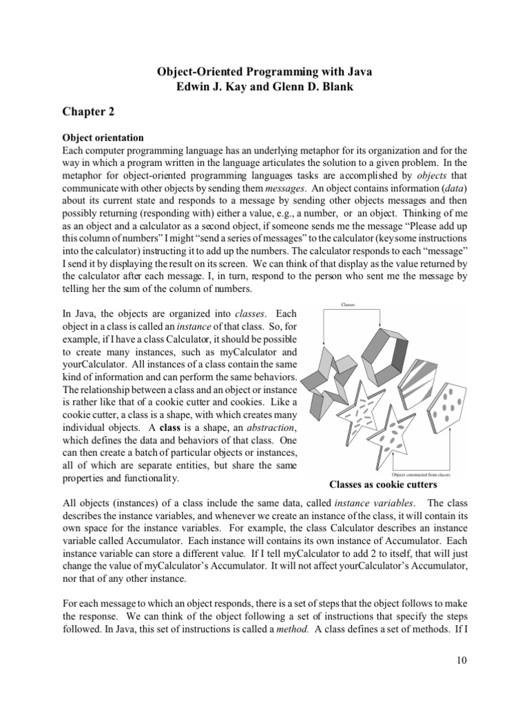 Java 2 Pdf Class Computer Programming Method Computer Programming 