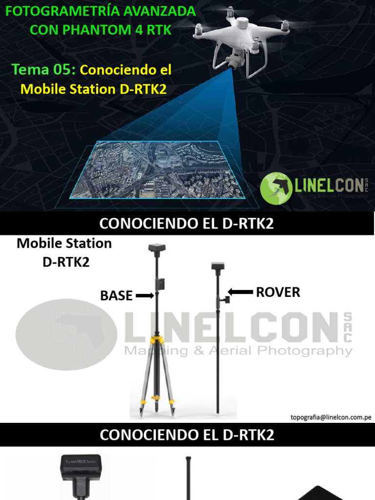 Tema05- Conociendo el Mobile Statión D-RTK2 | PDF | Ingeniería ...