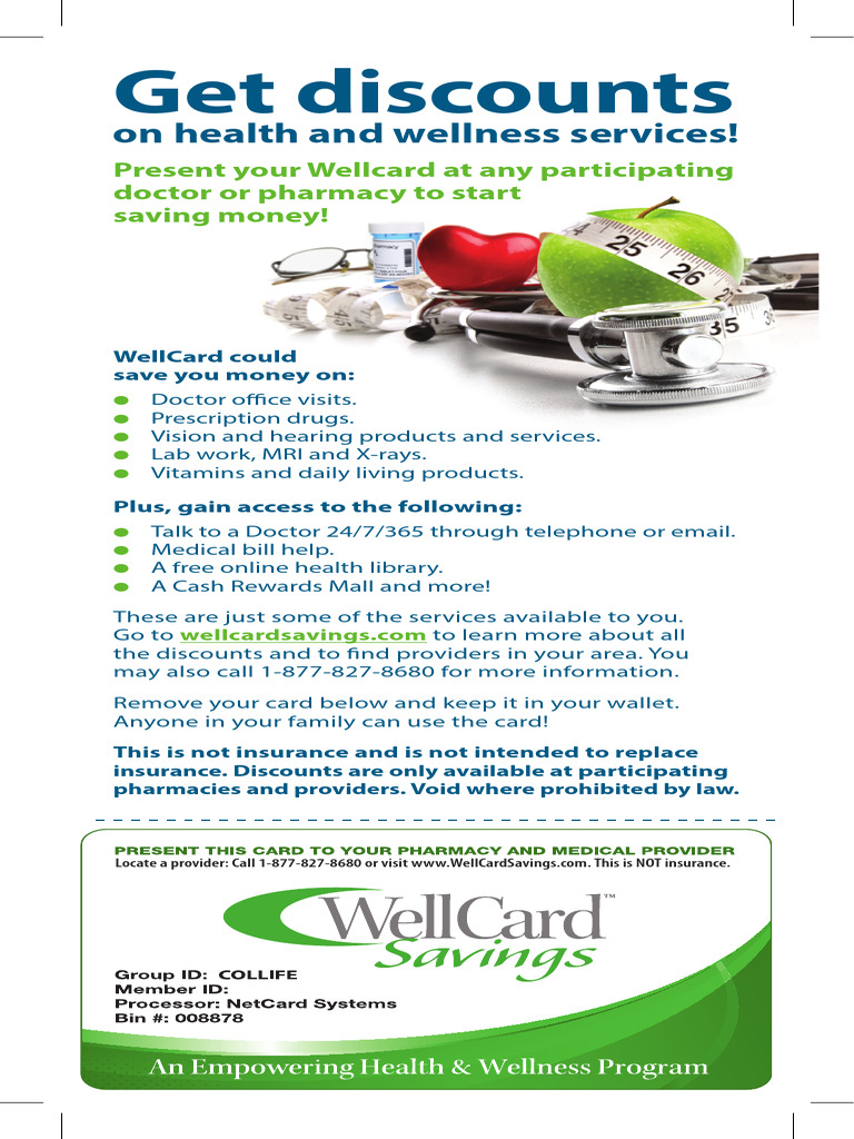 Wellcard | PDF | Pharmacy | Health Care