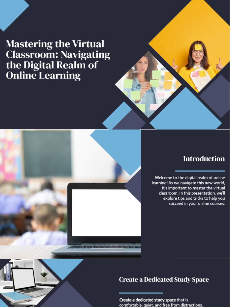 Wepik Mastering The Virtual Classroom Navigating The Digital Realm of Online Learning ...