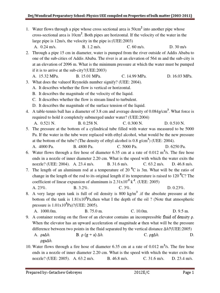 Properties of Bulk Matter | PDF | Elasticity (Physics) | Stress (Mechanics)