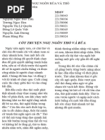 Truyện NN Rùa và Thỏ | PDF