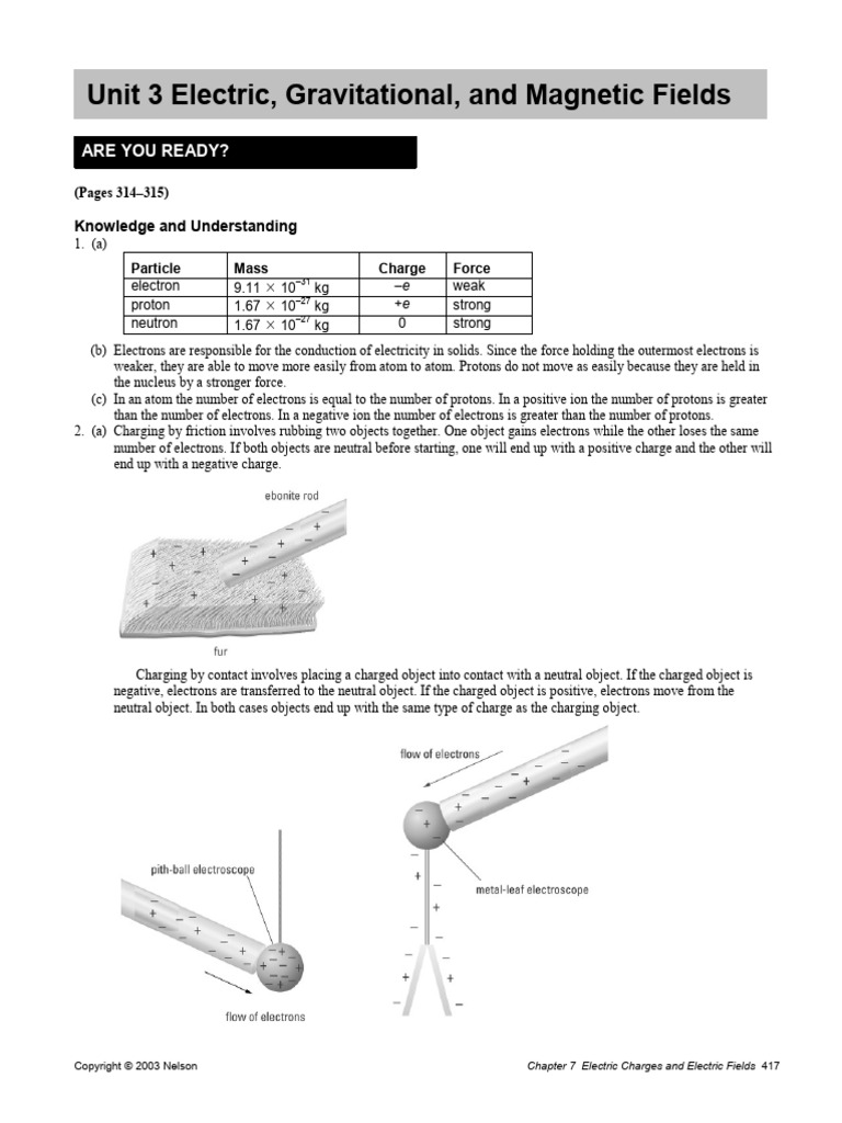 EGM Fields - Classconnect | PDF | Electric Charge | Electron