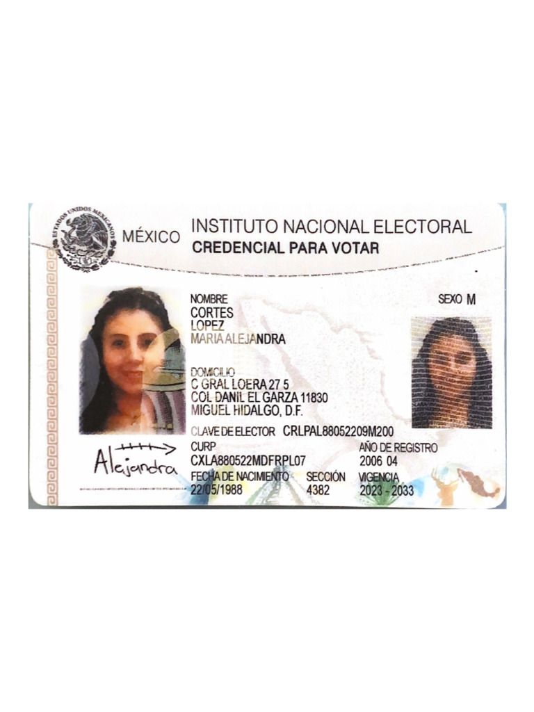 Mexico Credencial para Votar | PDF