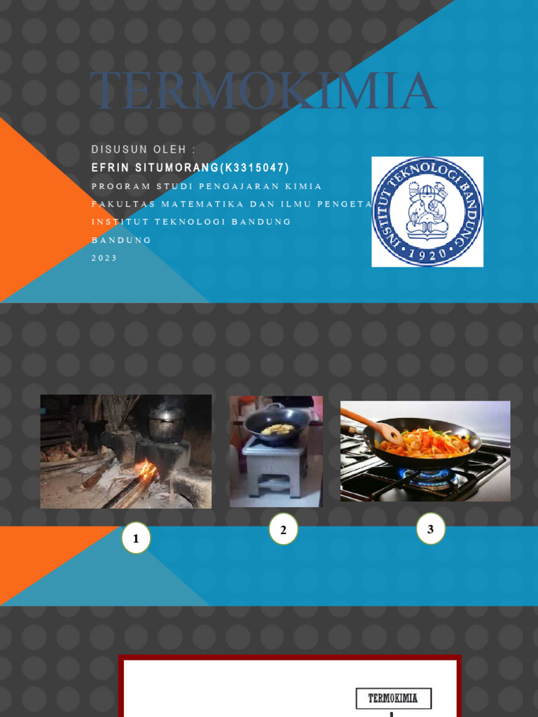 Termokimia PPTX | PDF | Sains & Matematika