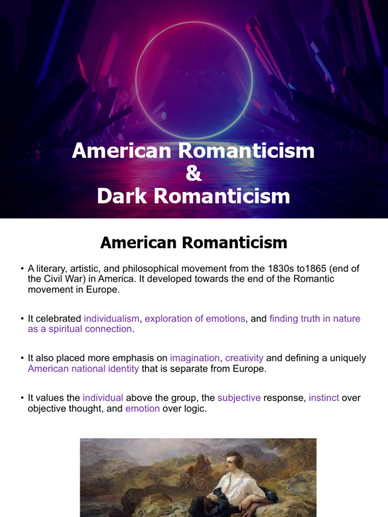 American Romanticism and Dark Romanticism | PDF | Edgar Allan Poe ...