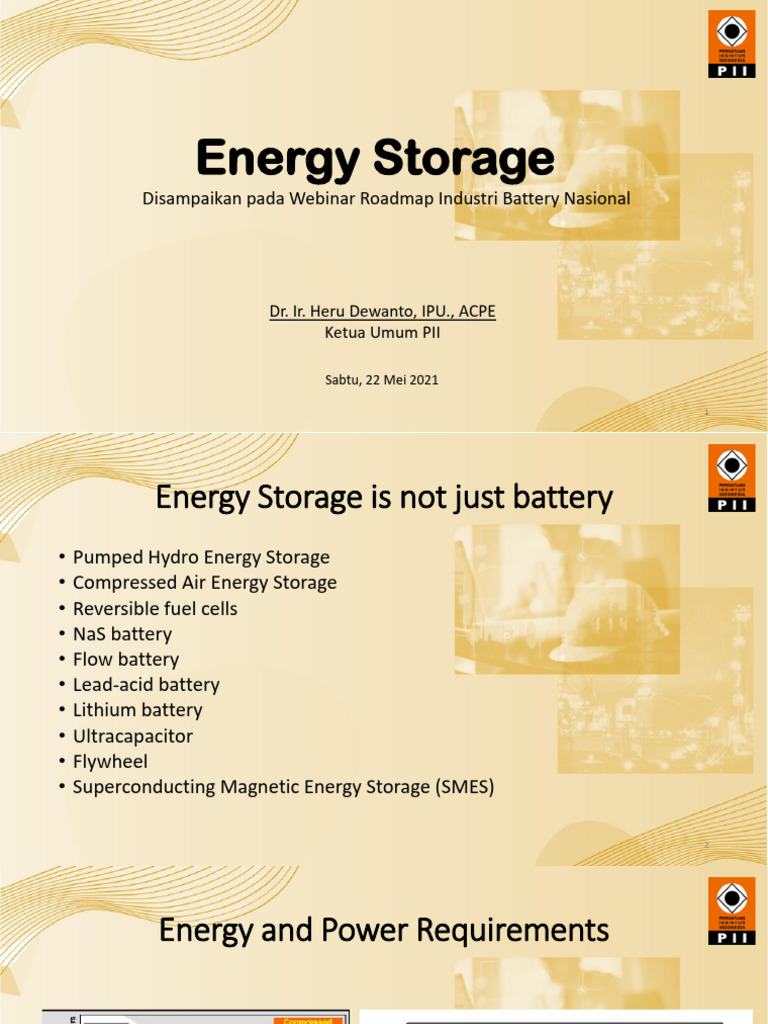 Energy Storage | PDF | Energy Storage | Electricity