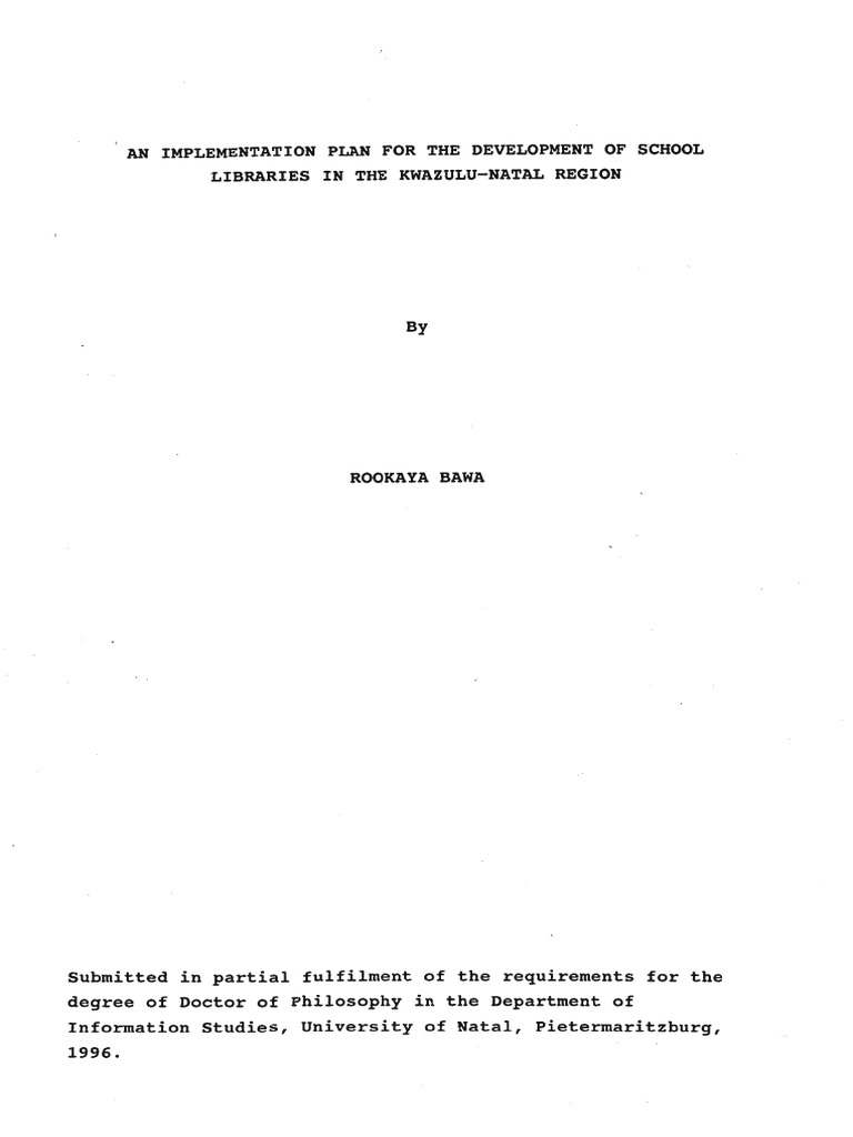 Bawa_Rookaya_1996 | PDF | Librarian