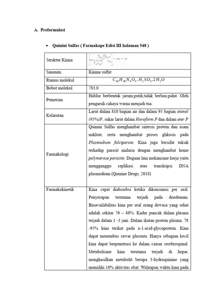 Monografi Pil KINA UPDATE | PDF | Kesehatan Holistik