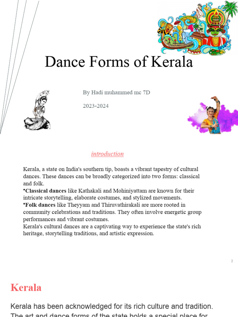 Traditional Dance Forms of Kerala | PDF | Performing Arts