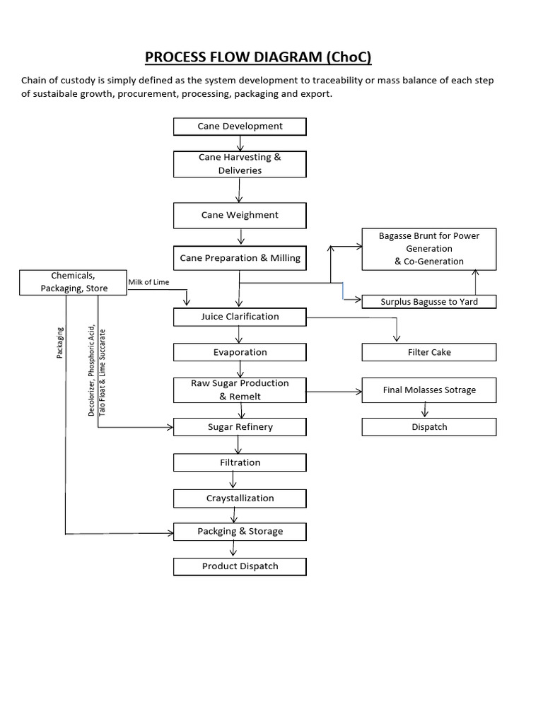 Process Flow Diagram (ChoC) | PDF