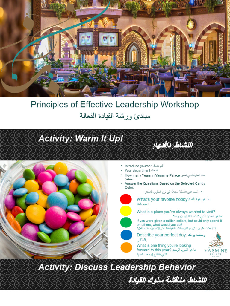 Essential of Leadership Workshop | PDF