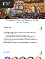 Service Crew Job Description | PDF