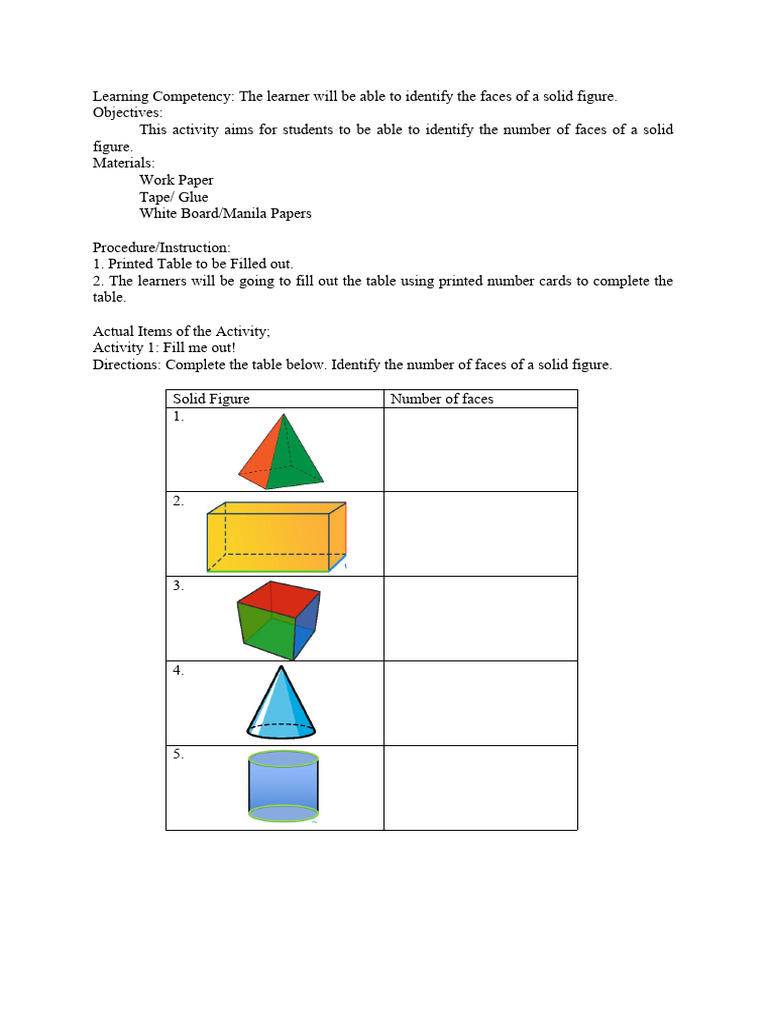 WEEK 2 | PDF | Rectangle | Geometric Shapes