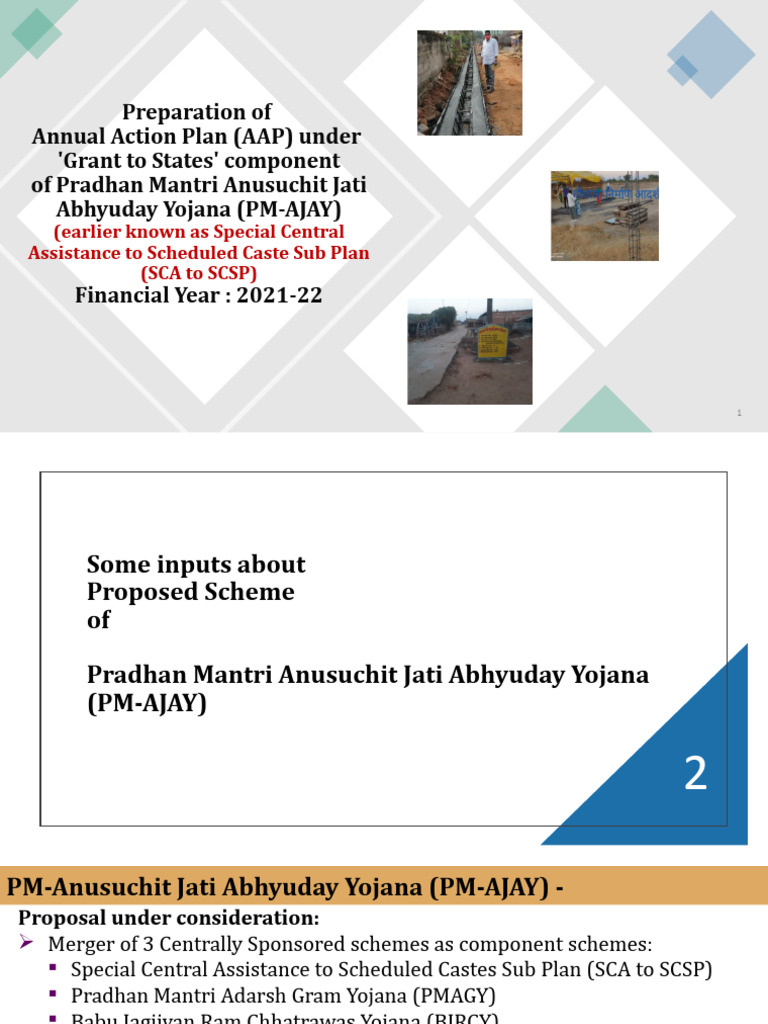 PM Ajay | PDF | Agriculture