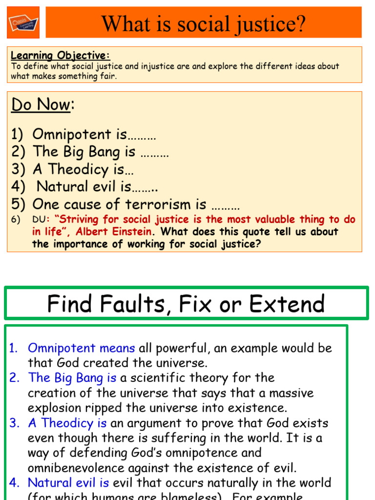 Defining Social Justice and Injustice | PDF | Social Justice | Justice