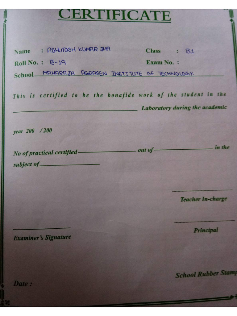 Workshop Practical File 2 | PDF