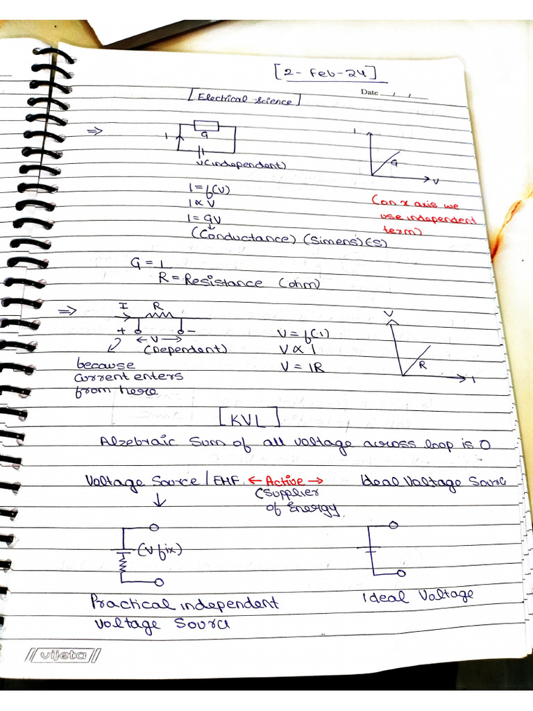 Electrical Notes | PDF