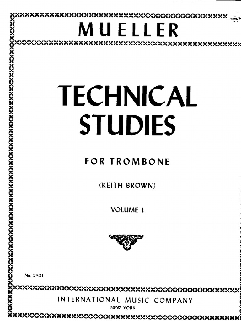 Mueller - Technical Studies For Bone | PDF