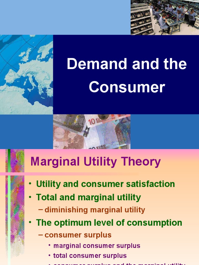 Demand and The Consumer2 | PDF | Demand | Utility