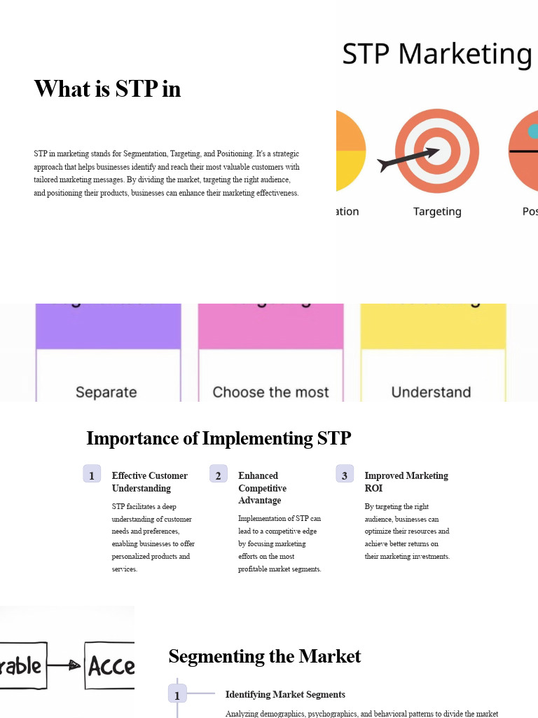 What Is STP in Marketing | PDF | Market Segmentation | Marketing