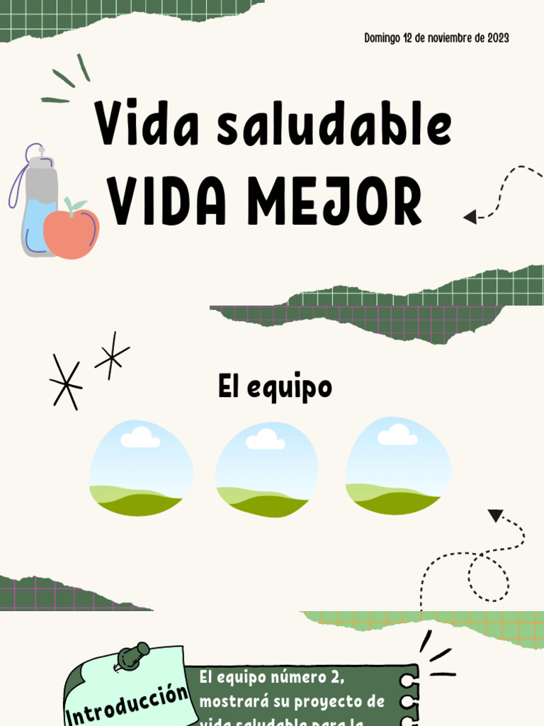 Vida Saludable, Vida Mejor | PDF | Aprendizaje | Alimentos