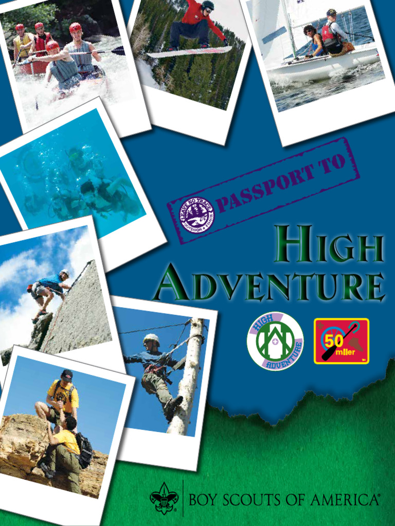 Passport To HighAdventure 34245 | PDF | Boy Scouts Of America | First Aid